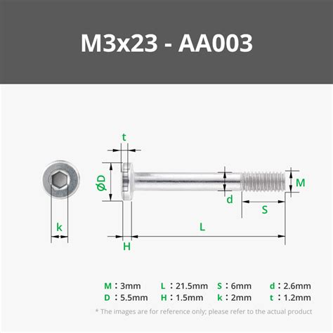M3 Socket Head Cap Machine Screws Shcs Half Thread Bambu Lab Us Store