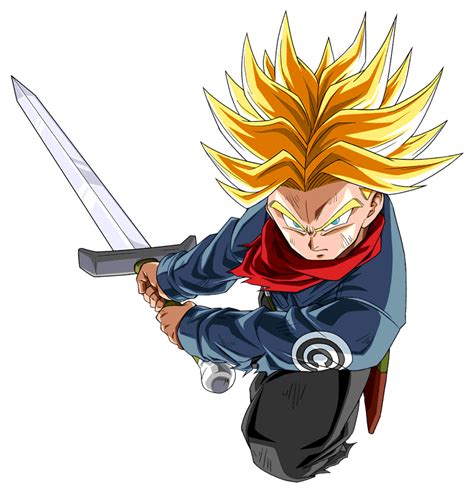 Trunks Ssj2 Render 4 Dokkan Battle By Maxiuchiha22 On Deviantart