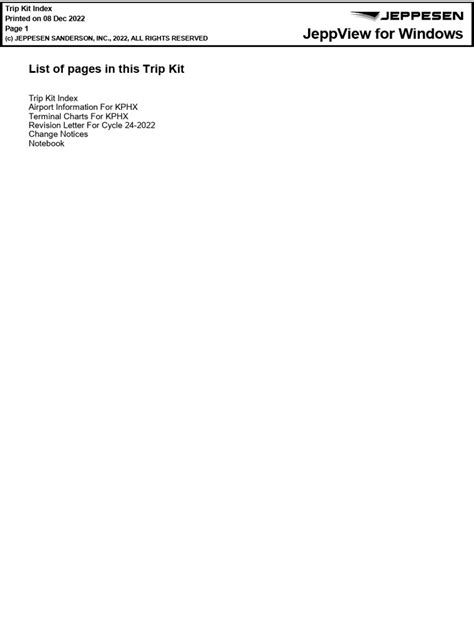 Kphx Pdf Air Traffic Control Instrument Flight Rules