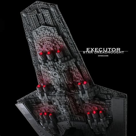 Executor Class Star Dreadnought Space Ship Concept Art Big Lego