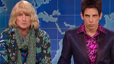 Watch Zoolander And Hansel Stop By ‘snl To Talk Presidential