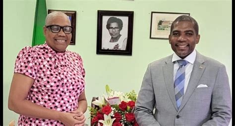 Governor General Dame Marcella Liburd Meets With Prime Minister Drew In First 2025 Consultation