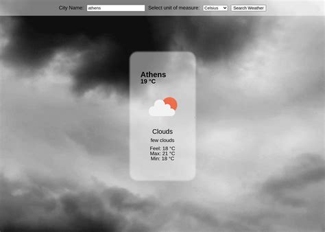 GitHub Helman Weather App A Simple Web Weather App That Works With The Open Weather API