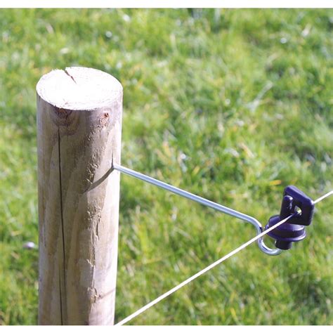 Screw In Offset Insulator Timber Post Pack Of 25 Rappa Fencing Ltd