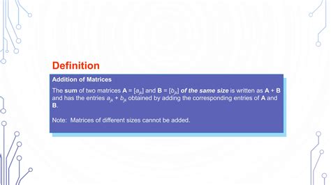 2 Introduction To Matrices Matrix Multiplication Laws Of Transposition Some Special Matrices