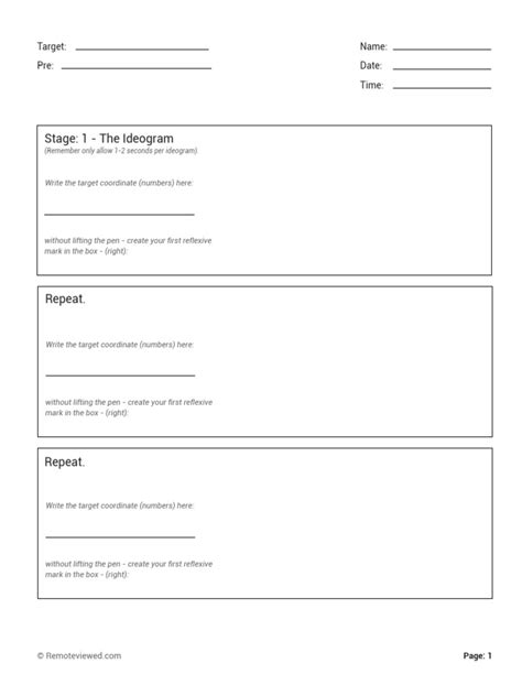 Remoteviewedsimplervtemplateversion1 Pdf Cognitive Science
