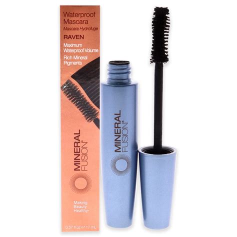 Buy Mineral Fusion Waterproof Mascara Raven 057 Oz Long Lasting