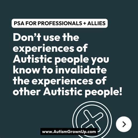 Autism Grown Up On Linkedin Psa Dont Use The Experiences Of Autistic