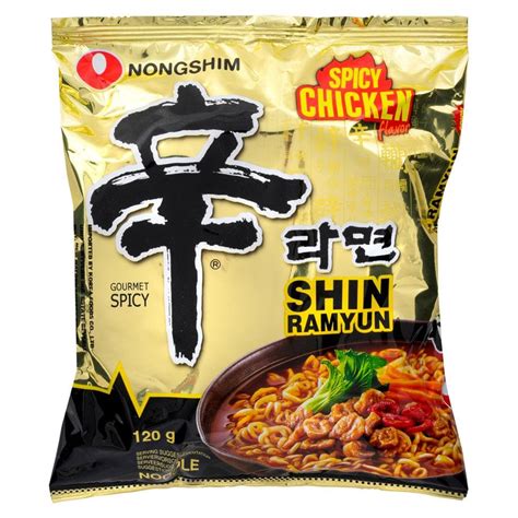 Shin Ramyun Toomba Stir Fried Instant Noodles Spicy And Creamy Nongshim