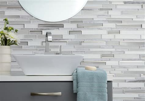 American Olean Delfino Glisten White Glass Wall Tile