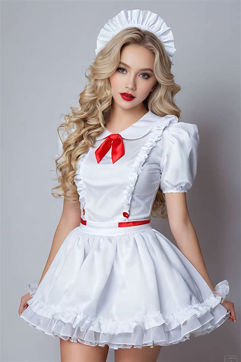 Blonde Girl In A Maid Uniform 23 By Myvirtualplayground On Deviantart