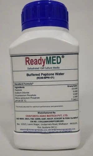 Buffered Peptone Water At ₹ 4980bottle Bhusawal Id 2852356696230