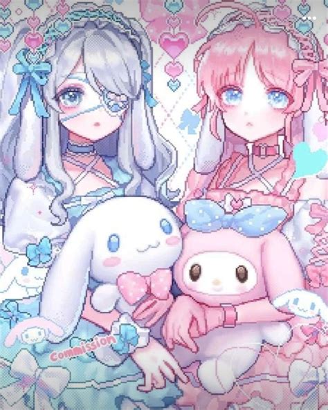 Cinnamoroll As A Human Drawing
