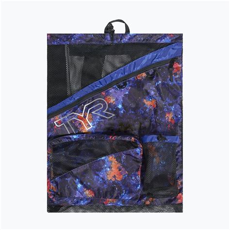Swim Bag Tyr Elite Team Mesh 40 L Purple Orange Lbmshelt 778