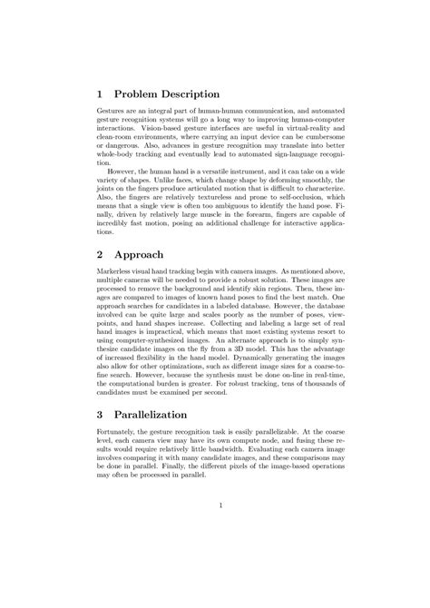 Problem Description Parallelization Signal And Image Analysis Ece