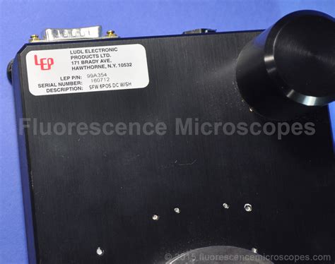 Fluorescence Microscopes Lep Ludl Filter Wheel For Fluorescence