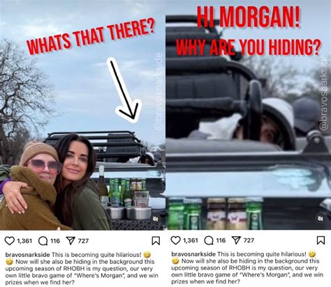 Photo Kyle Richards Accused Of Hiding Morgan In Ig Video