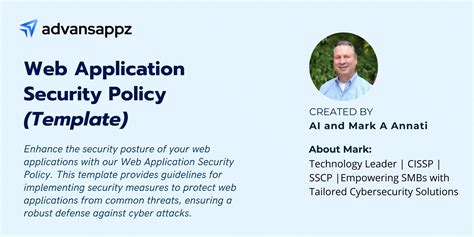 Our Comprehensive Web Application Security Policy Template