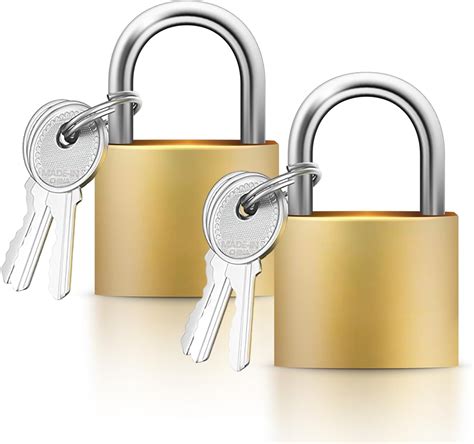 Padlock 2pcs Small Padlock Padlocks With Keys Can Be Used As Shed