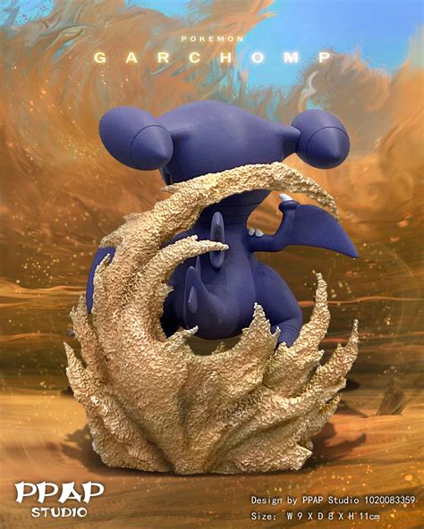 Ppap Studio Pokemon Chubby Series Garchomp Sold Out Ff Collectibles