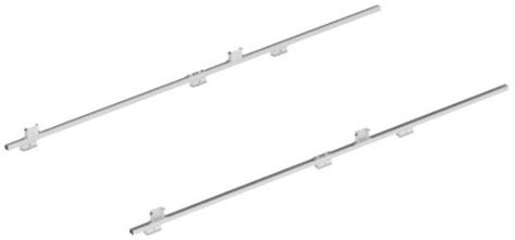 Kargomaster • 40918 Kargomaster Aluminum Rail Mount Kit • Car Sport