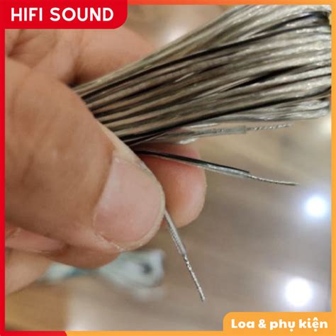 Dây loa Onkyo mạ bạc dài Mét Sợi Đôi dành cho loa mini dàn nhật nhỏ Shopee Việt Nam