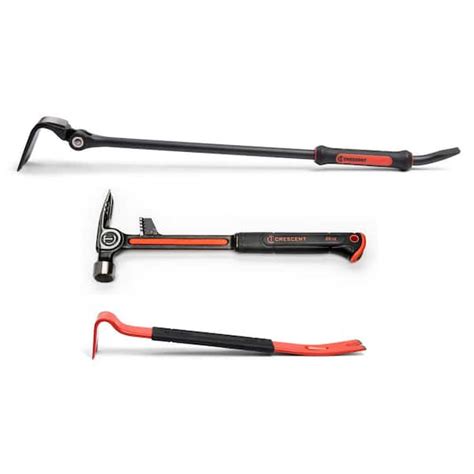 Stiletto 12 In Titanium Clawbar Nail Puller With Dimpler Ticlw12 The