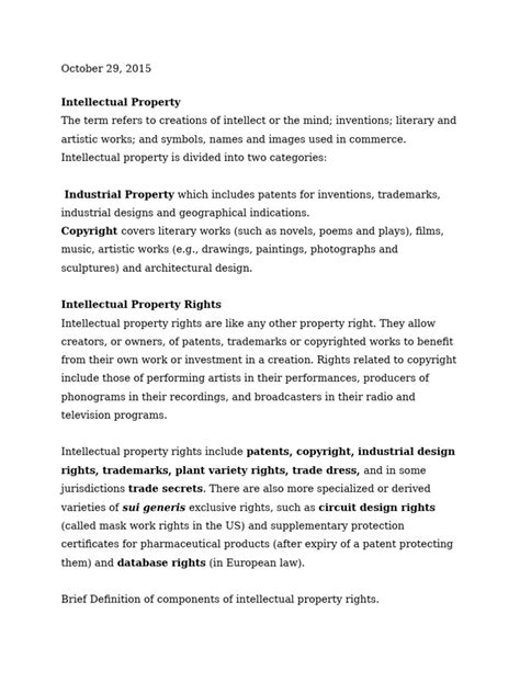 Intellectual Property Pdf Intellectual Property Copyright