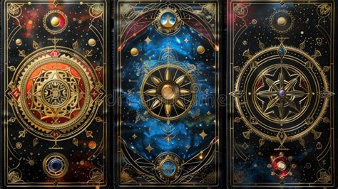 Tarot Card Art Tarot Cards Feature Mystical Designs Symbols And