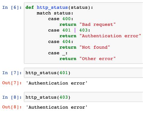 最近发布的 Python 3 10 中的 Match Case其实没那么简单 轻识