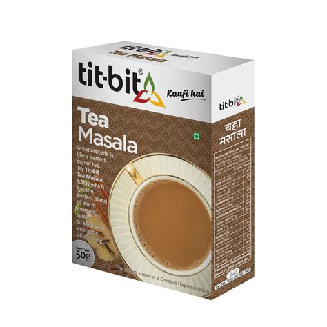 Tit Bit Tea Masala 50g Box Kaafi Hai