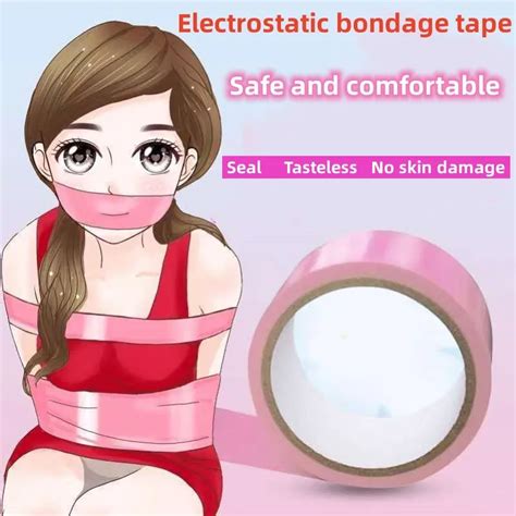 Sm Electrostatic Bondage Tape Couple Bed Flirting Alternative Sex Toys Adult Sex Toys
