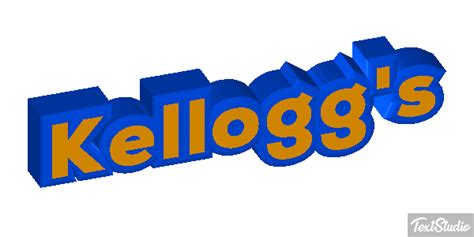 Kelloggs Brand Animated  Logo Designs