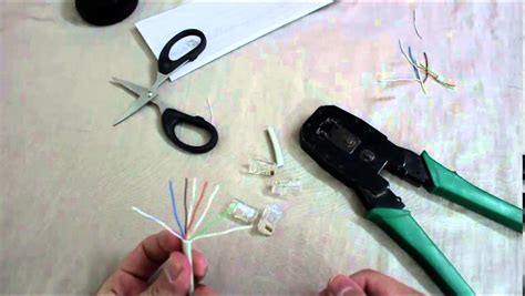 شرح طريقة تأريج كابل النت بالتفصيل Youtube