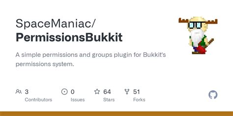 Github Spacemaniacpermissionsbukkit A Simple Permissions And Groups