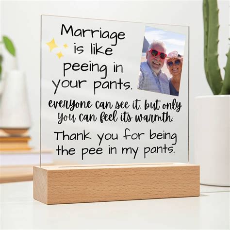 Personalized Valentine Couple T Marriage Is Like Peeing In Your