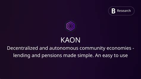 Kaon Blockworks Research