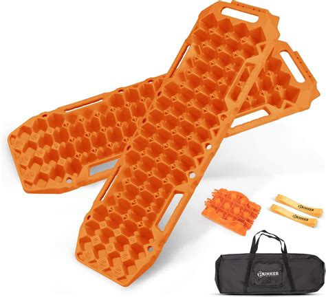 Traction Recovery Boards Bunker Indust Offroad Traction Mat Orange