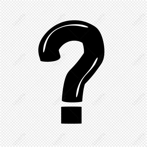 Black Question Mark Cartoon Question Mark Hand Drawn Question Mark
