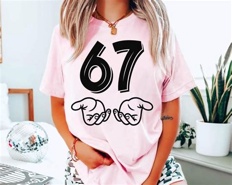 Six Seven Meme Hands Png Funny Viral Shirt Svg 67 Hand Clipart For