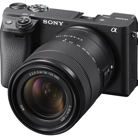Sony Alpha A6400 Mirrorless Digital Camera With 18 135mm Lens Walmart