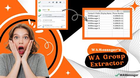 Free WhatsApp Contacts Extractor [2023] - WAMessager