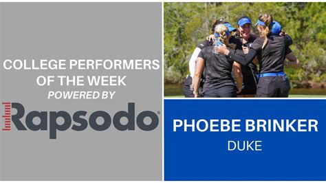 Golfweek Colleges On Twitter Dukewgolfs Phoebe Brinker Claimed The