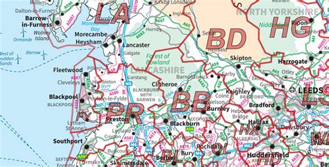 Postcode Area Maps Now Available To Download Uk