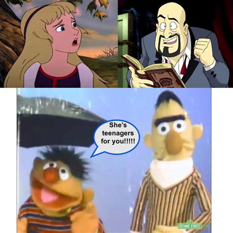 Ernie And Bert Hates Eilonwy X Krudsky By Maxgoudiss On Deviantart
