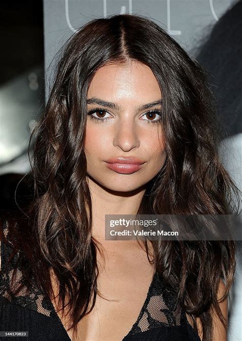 Model Emily Ratajkowski Arrives At Treats Magazine Spring Issue