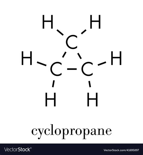 Complete Structural Formula Of Cyclopropane