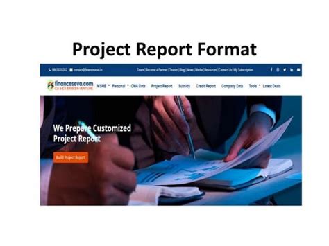project report sample pdf