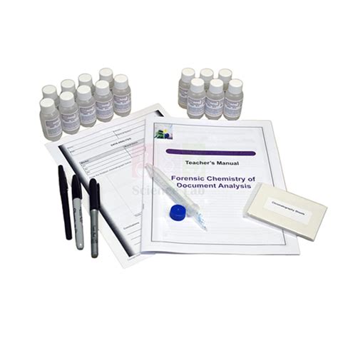 Forensic Chemistry Of Chromatography Document Analysis Manufacturers