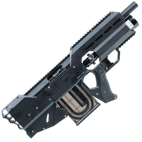 Carmatech Sar X Bullpup Magfed Paintball Marker Aanvalsgeweer Zwart